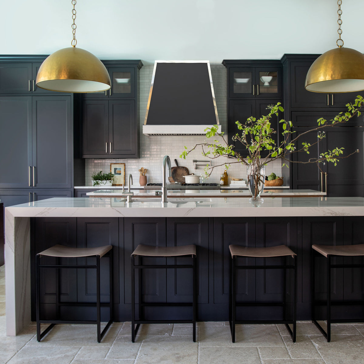 RHM Taper Stainless Steel Custom Kitchen Vent Hood H34-T2B for Jennife ...