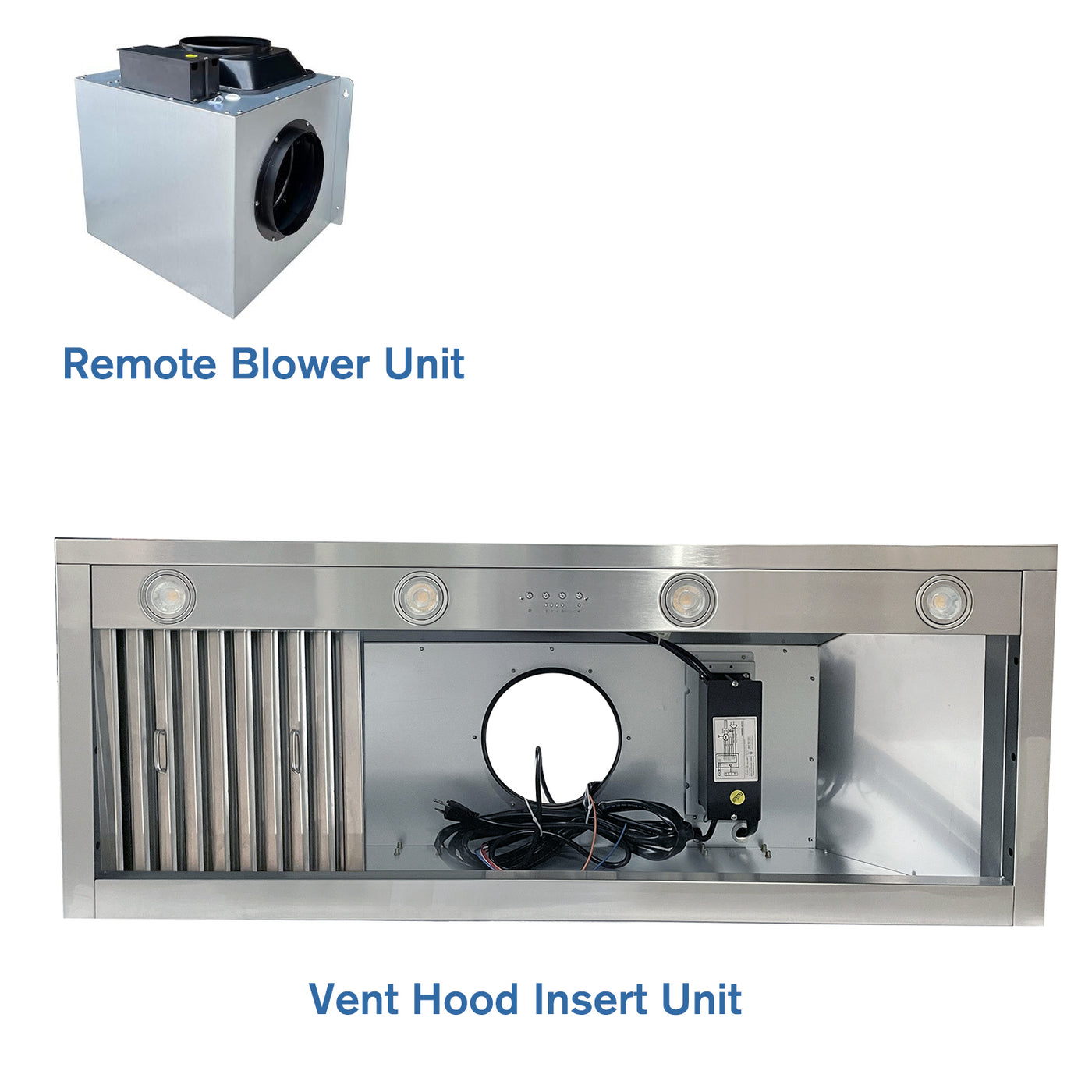 Range Hood Remote Blower