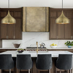 RHM Antique Brass Stove Hood Custom Round Corner Design SH5-L2RC ...