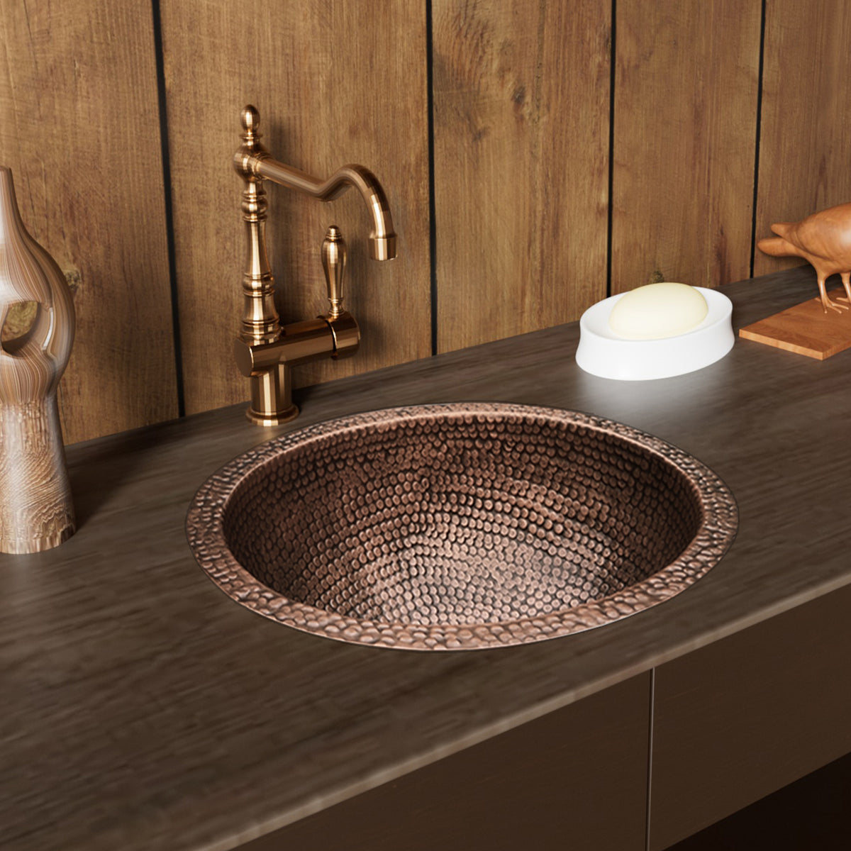 Isabelle° Custom Copper Vessel Sink - Copper Tailor — Rangehoodmaster