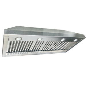 RHM Custom Metal Kitchen Hoods with Arched Apron SH7-A — Rangehoodmaster