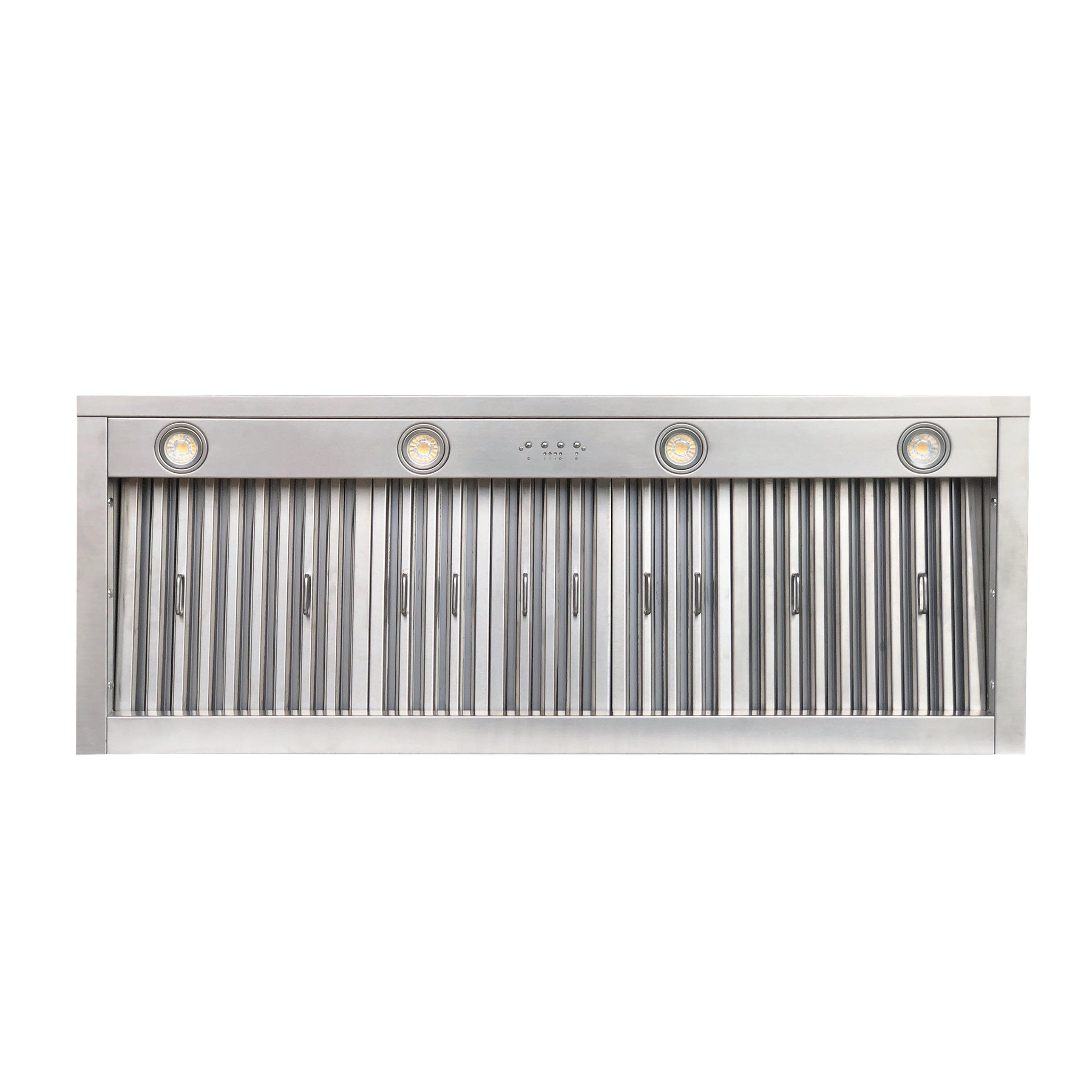 RHM Black Taper Stainless Steel Custom Kitchen Hoods with Brushed Bras ...
