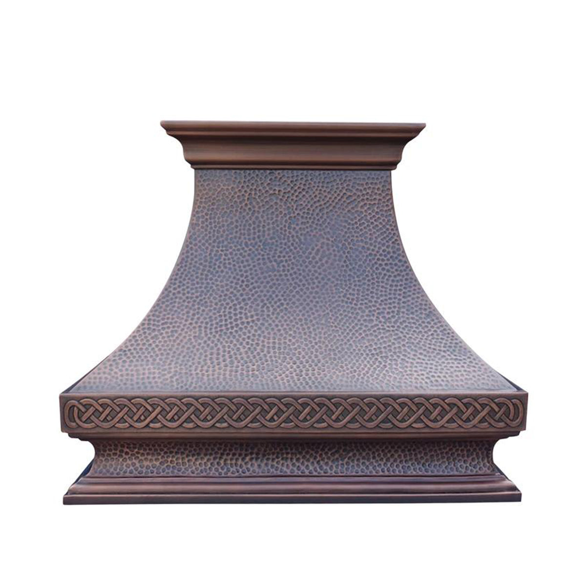 Hammered Copper Wall Mounted Range Hood Spanish Style CT-VH21 ...