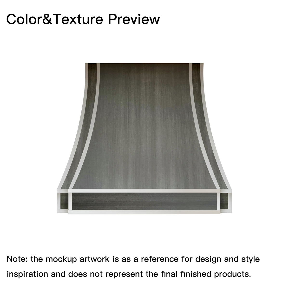 RHM Curved Stainless Steel Custom Range Hood for Terri — Rangehoodmaster