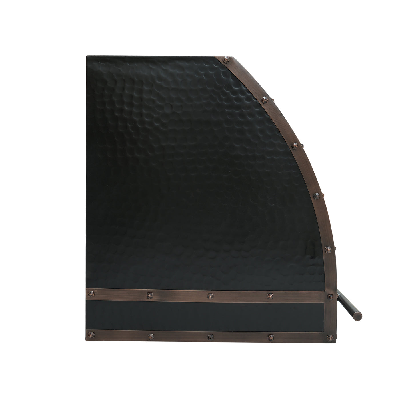 RHM Barrel Shaped Copper Range Hoods Under-Cabinet Manhattan Style CT ...