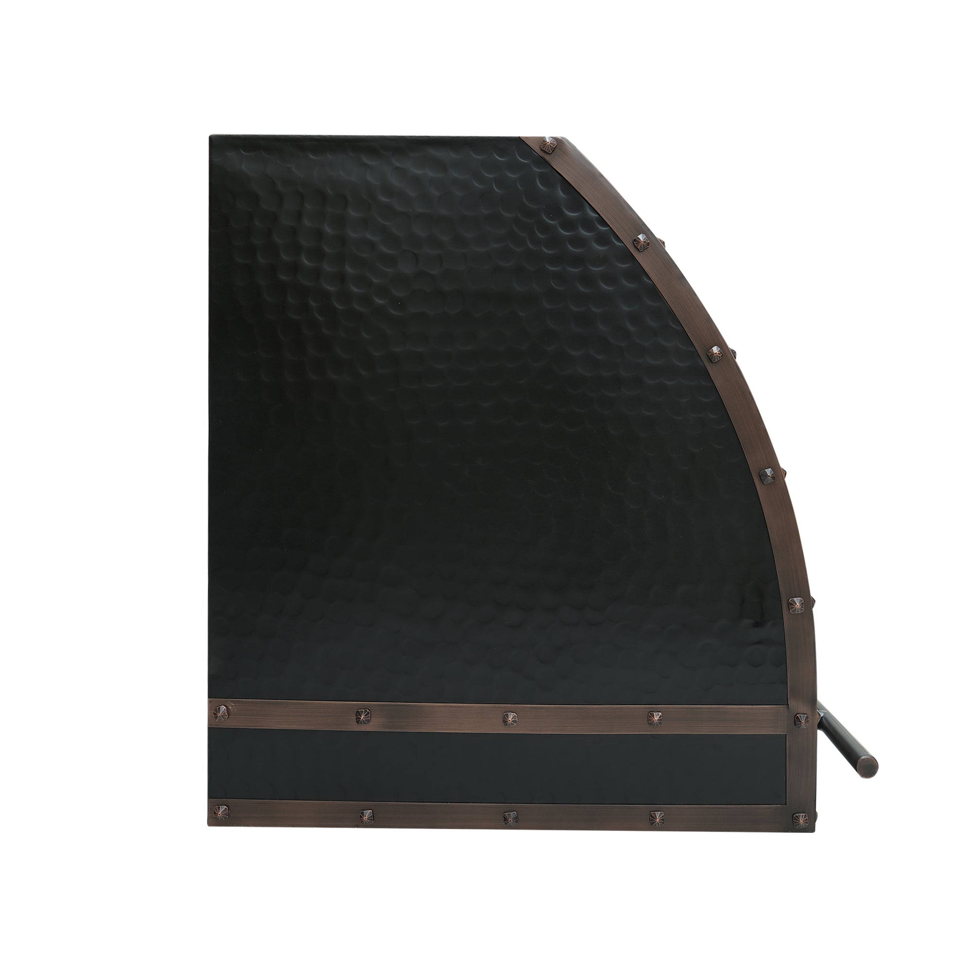 RHM Barrel Shaped Copper Range Hoods Under-Cabinet Manhattan Style CT- — Rangehoodmaster