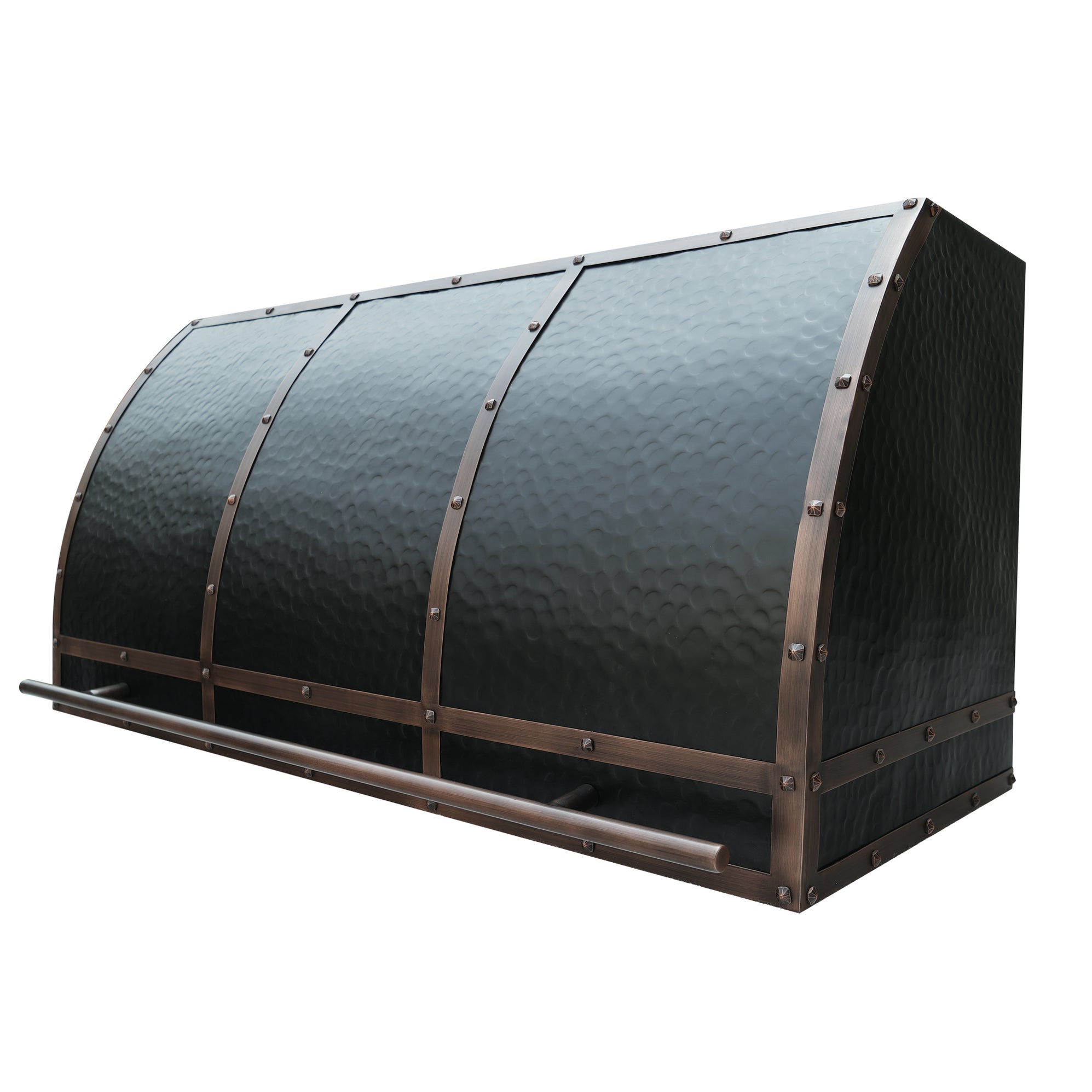 RHM Barrel Shaped Copper Range Hoods Under-Cabinet Manhattan Style CT- — Rangehoodmaster