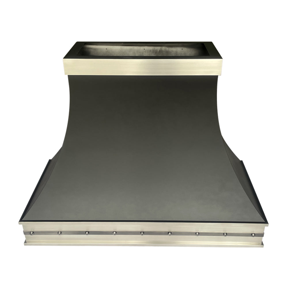 RHM Curved Custom Kitchen Hood Cover Stainless Steel SH7-C-MBR ...