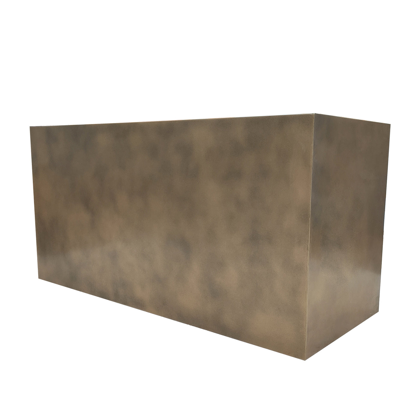 RHM Modern Box Customized Antique Brass Range Hood SH5 — Rangehoodmaster