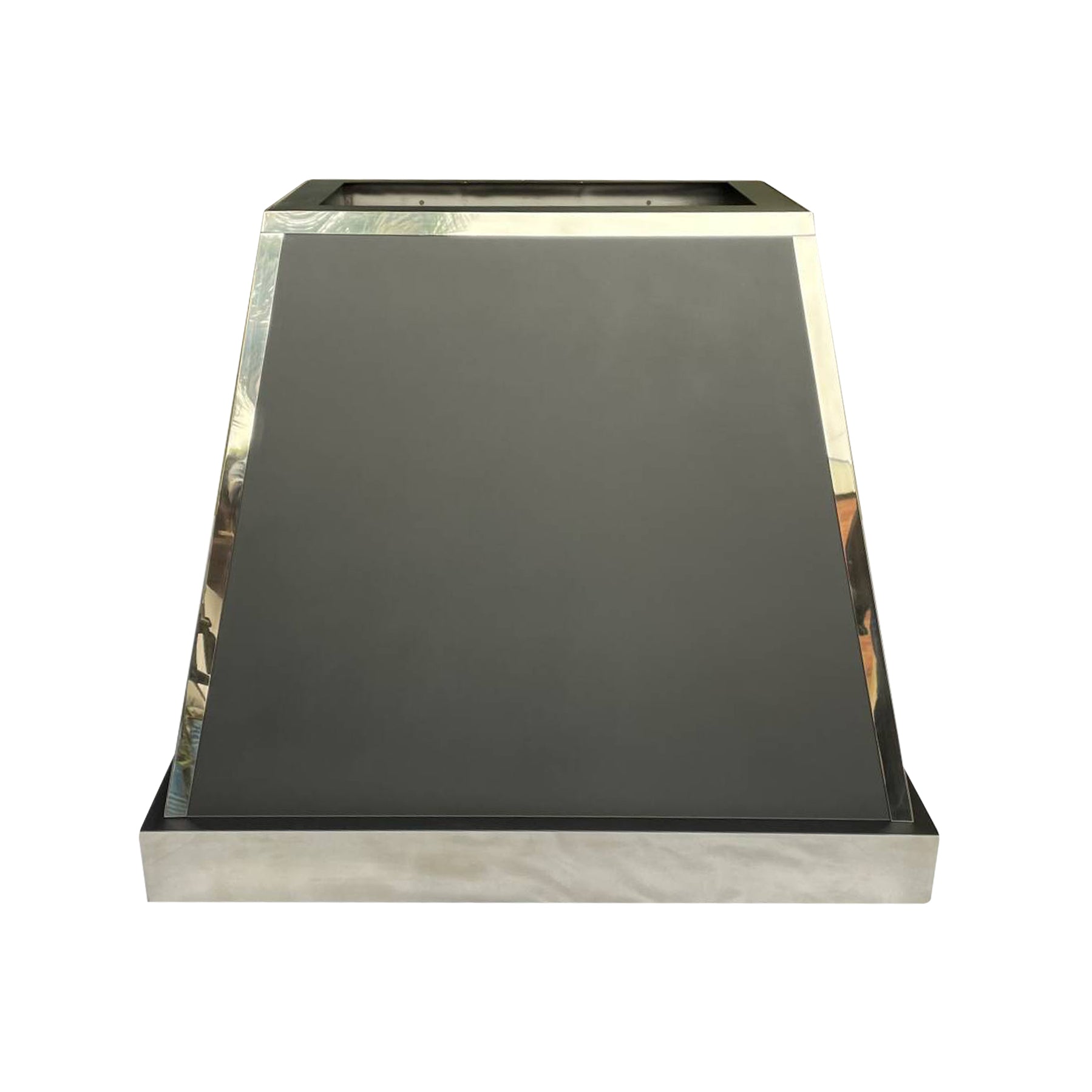 RHM Taper Stainless Steel Custom Kitchen Vent Hood with Mirror Silver ...