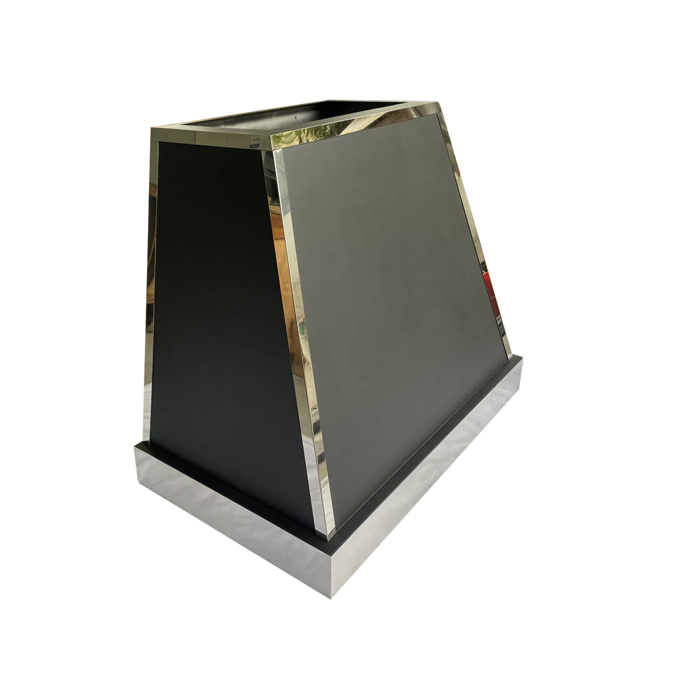 RHM Taper Stainless Steel Custom Kitchen Vent Hood with Mirror Silver ...