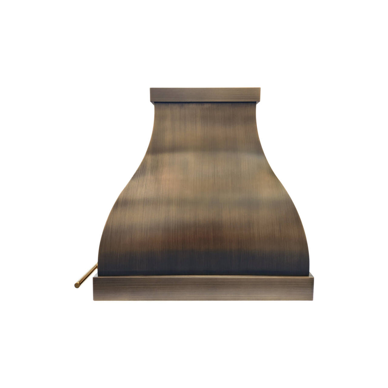 RHM Custom Brass Range Hood Bell Shape SH1-MB7G — Rangehoodmaster