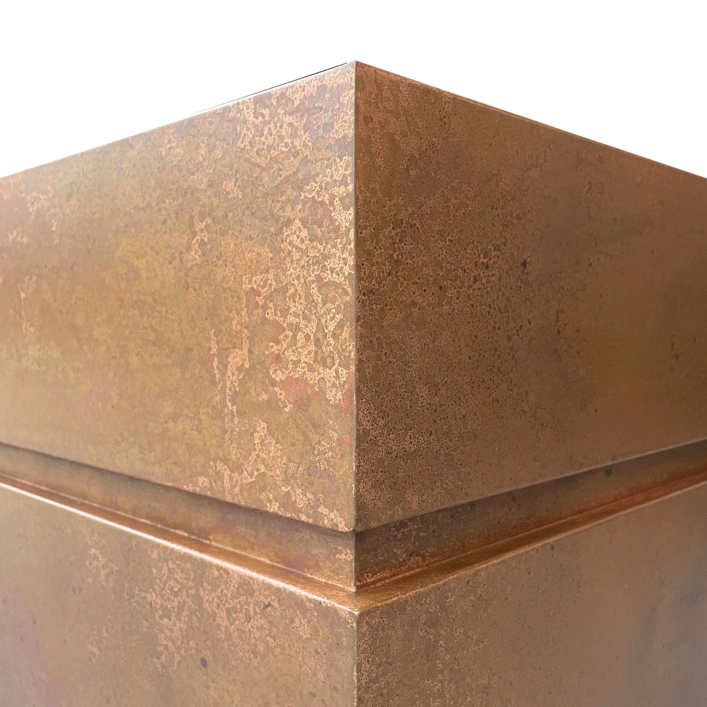 RHM Box Shape Custom Designer Copper Kitchen Hood CT-VH40-RC ...