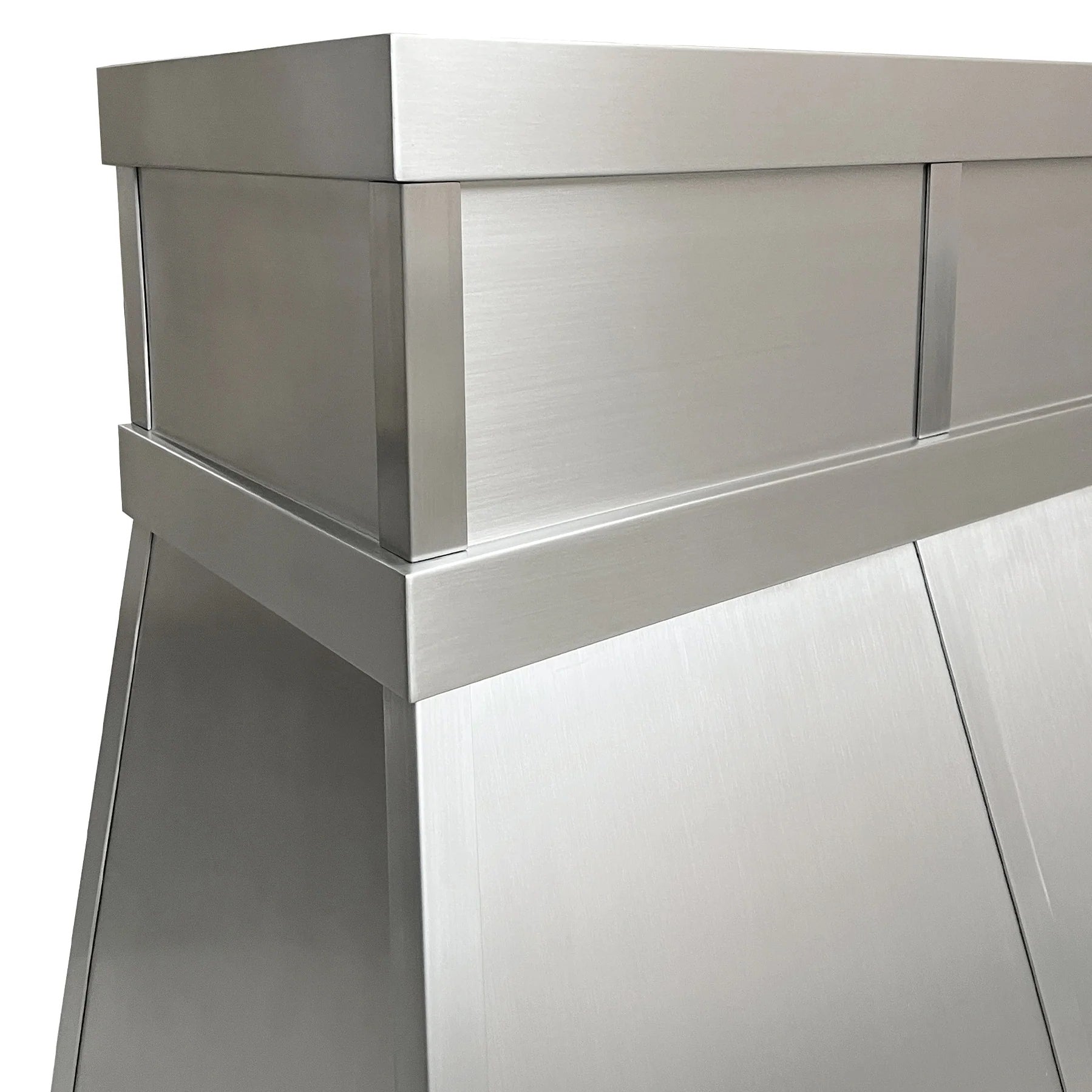 RHM Stainless Steel Custom Kitchen Hood with Bands SH34-C5TR ...