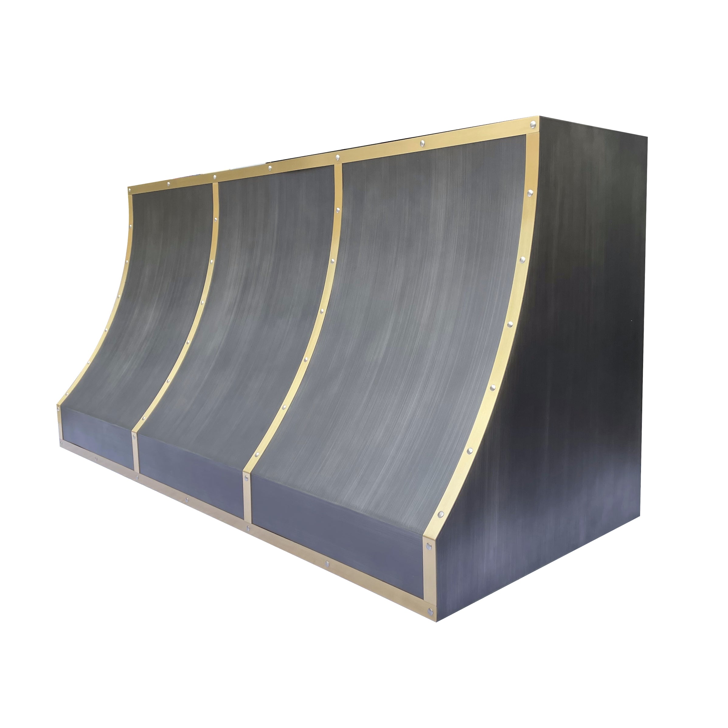 RHM Slope Custom Stainless Steel Range Hoods Brushed Gray SH8-CT ...
