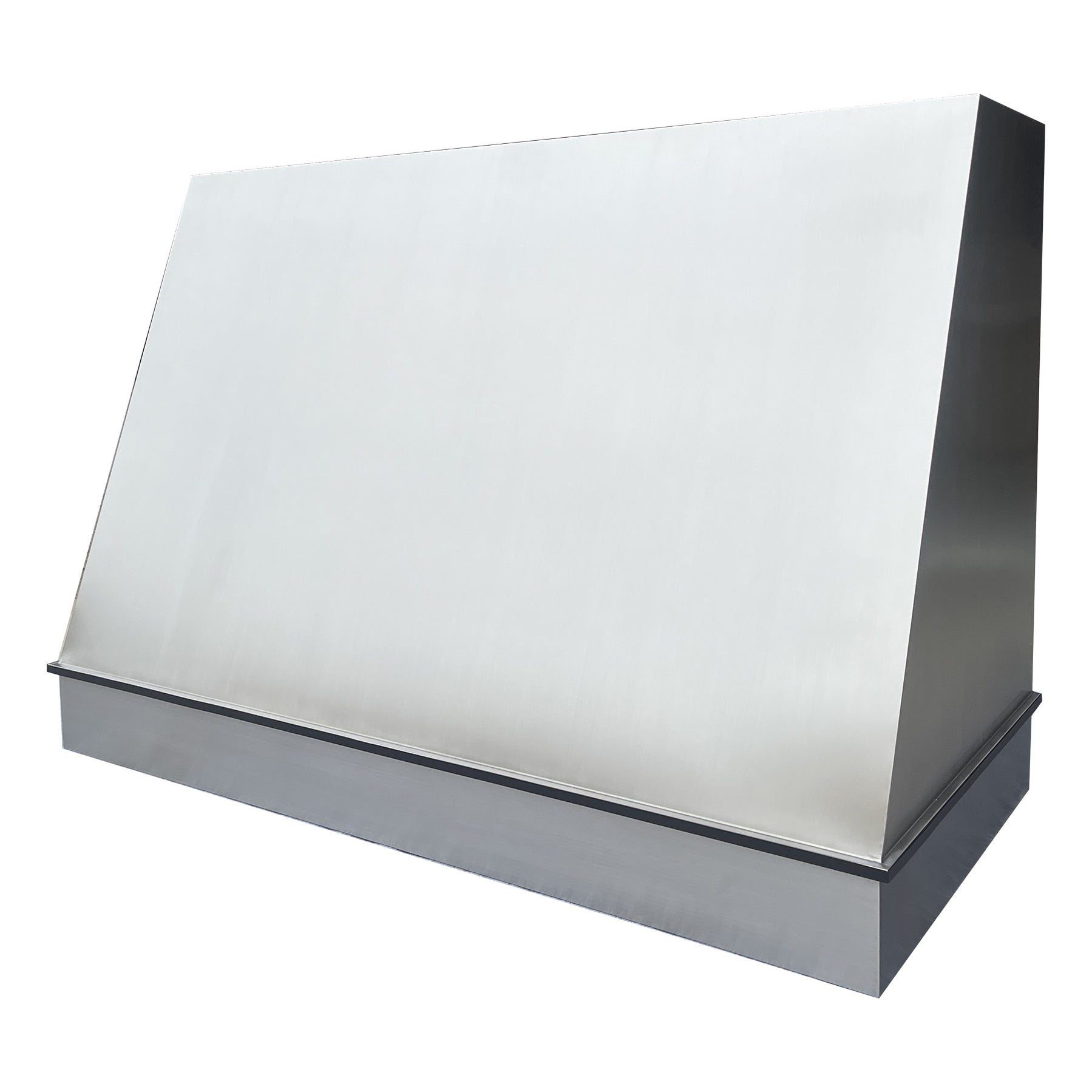 RHM Sloped Handcrafted Stainless Steel Custom Vent Hoods SH11-4TRL-ST ...
