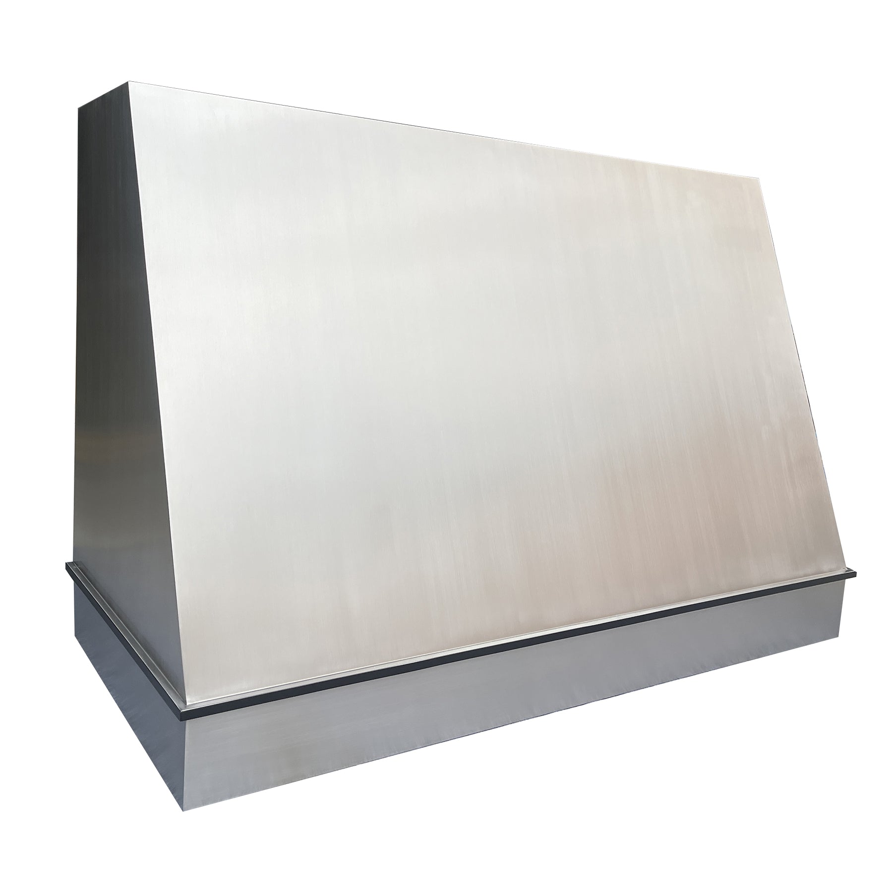 RHM Sloped Handcrafted Stainless Steel Custom Vent Hoods SH11-4TRL-ST ...