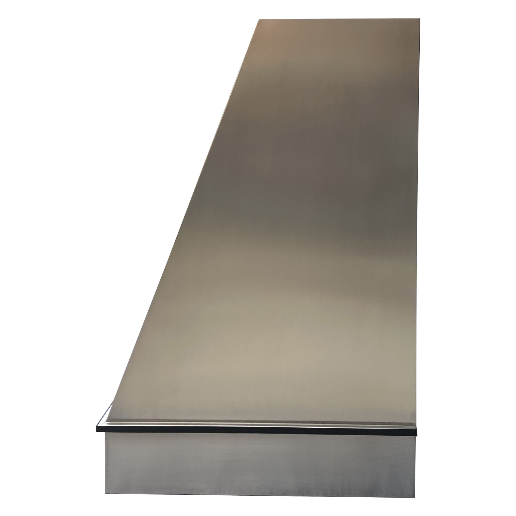 RHM Sloped Handcrafted Stainless Steel Custom Vent Hoods SH11-4TRL-ST ...
