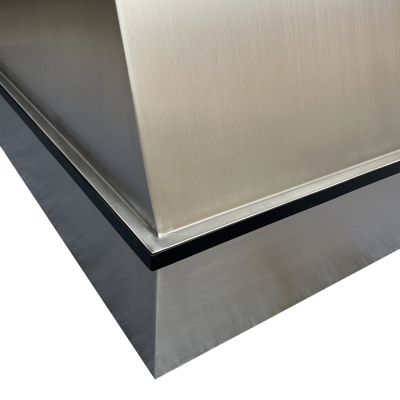 RHM Sloped Handcrafted Stainless Steel Custom Vent Hoods SH11-4TRL-ST ...