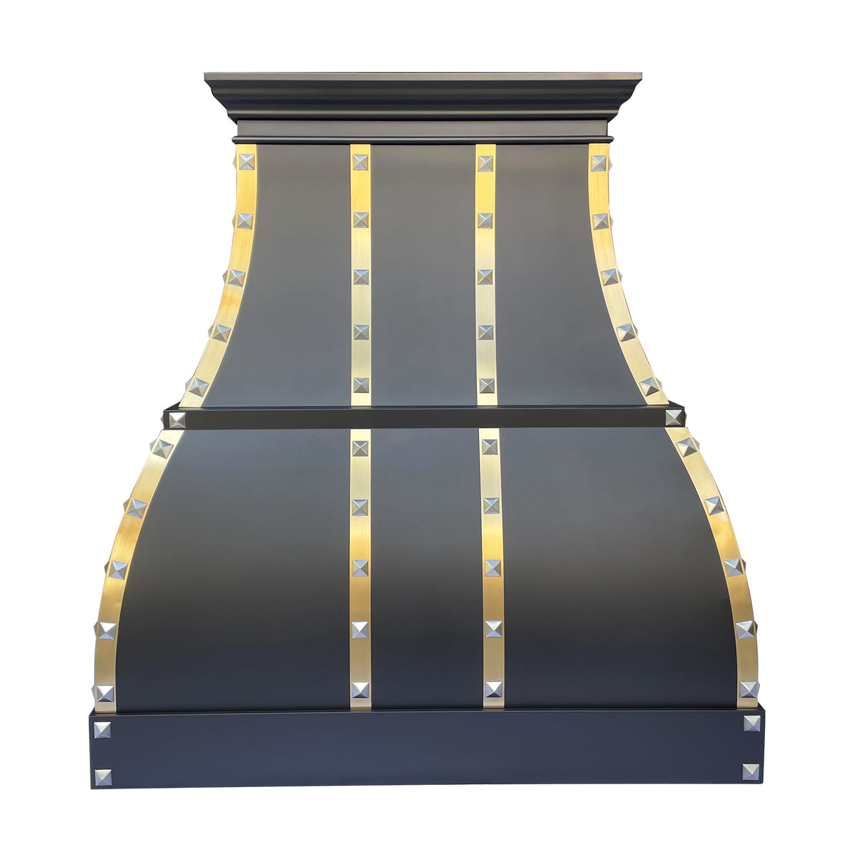 RHM Stainless Steel Custom Range Hood with Square Rivets SH1-C3B ...