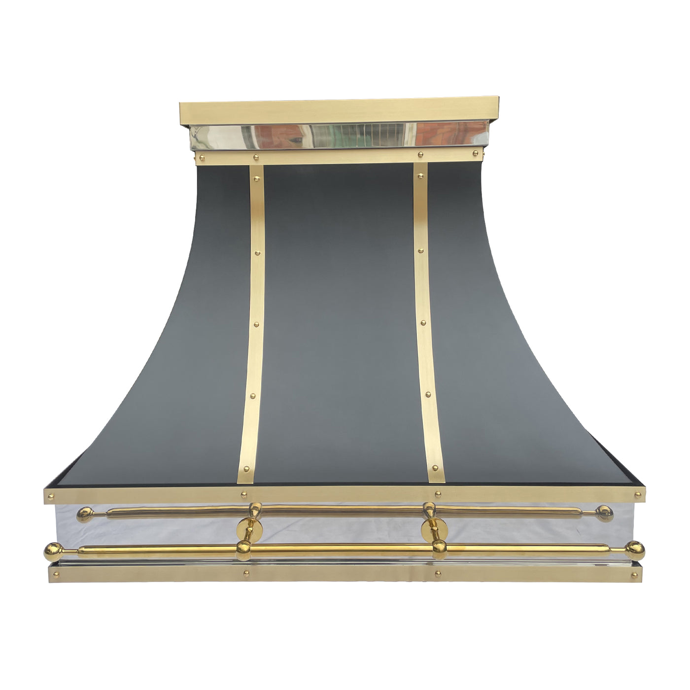 RHM Sweep Custom Stainless Steel Kitchen Hood H7-STR for Katherine_Bal ...