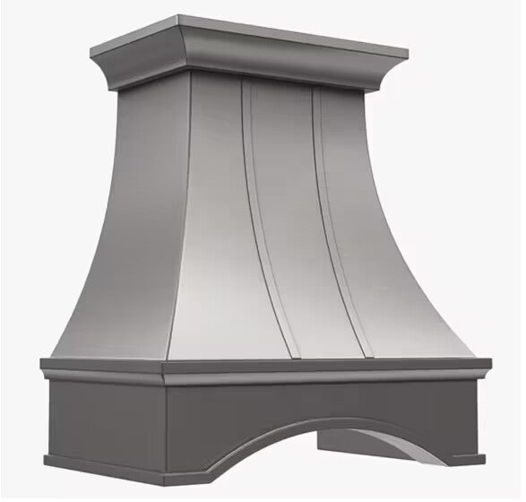 RHM Stainless Steel Custom Range Hood for Sharon — Rangehoodmaster