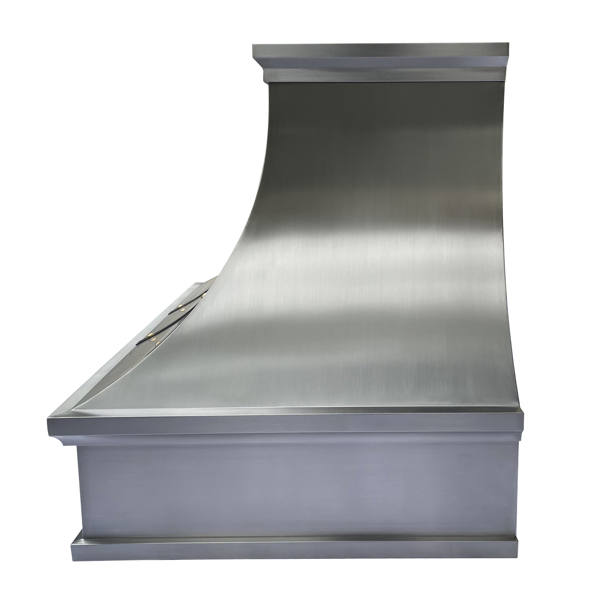 RHM Custom Metal Kitchen Hoods with Arched Apron SH7-A — Rangehoodmaster