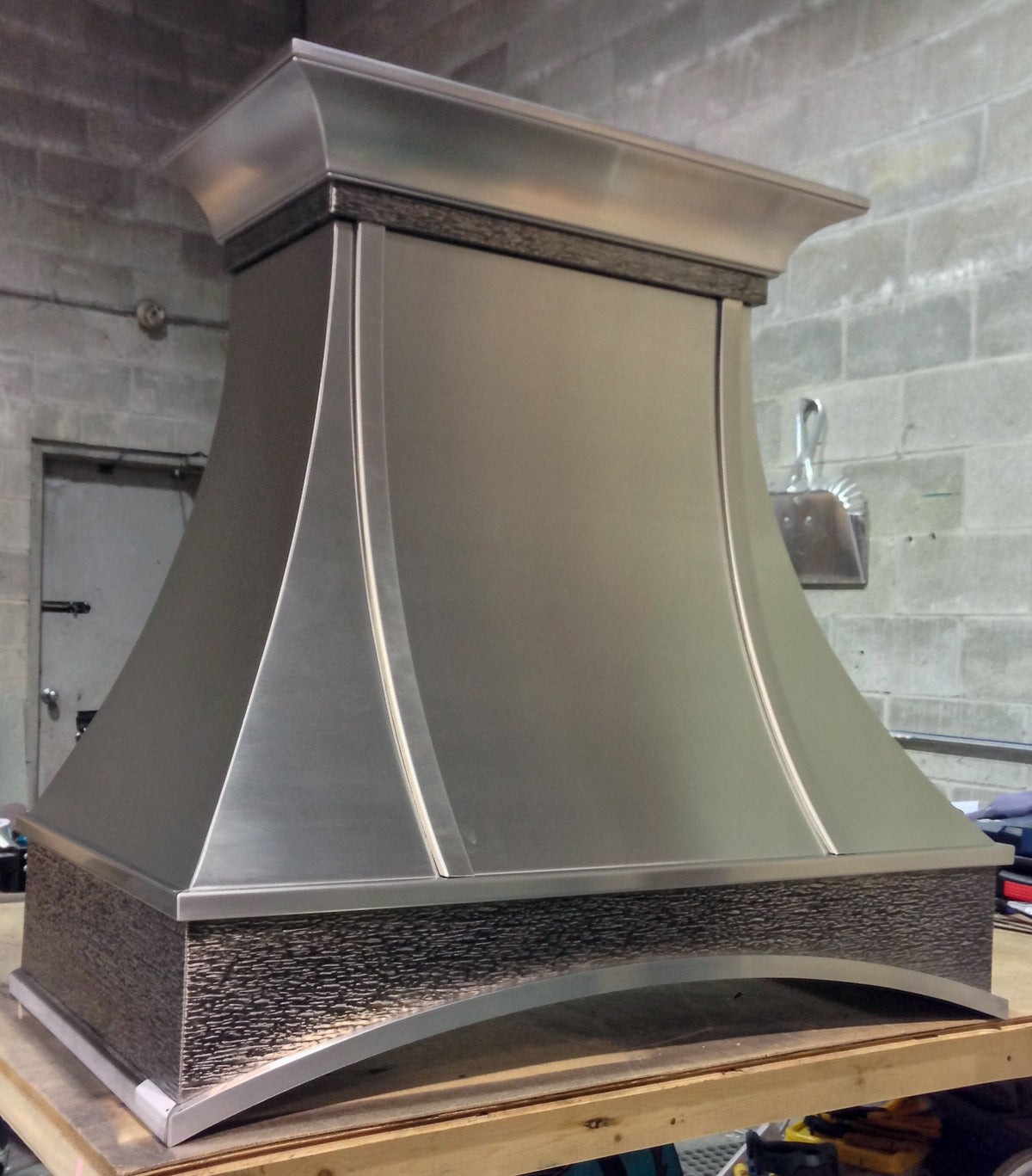 RHM Sweep Stainless Steel Custom Range Hood H7 for Richard ...