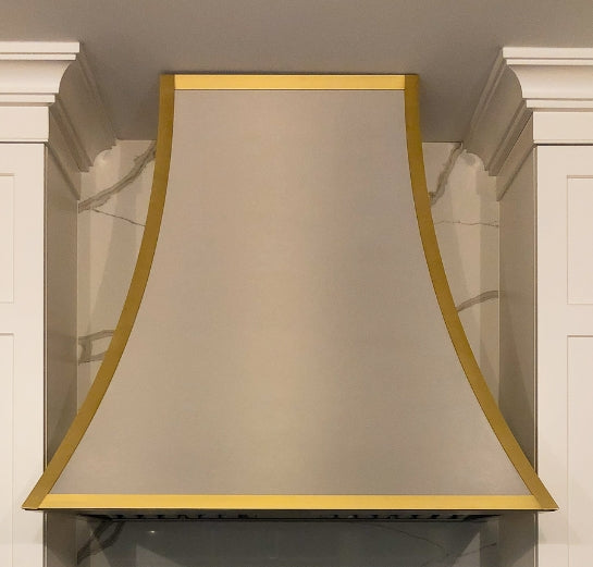 RHM Custom Curve Stainless Steel Designer Kitchen Hoods SH33-3T-ML ...