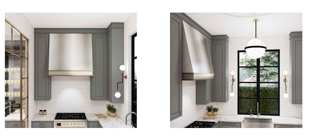 Custom Stainless Steel Range Hood_Butler’s Pantry from HilaryYoung ...