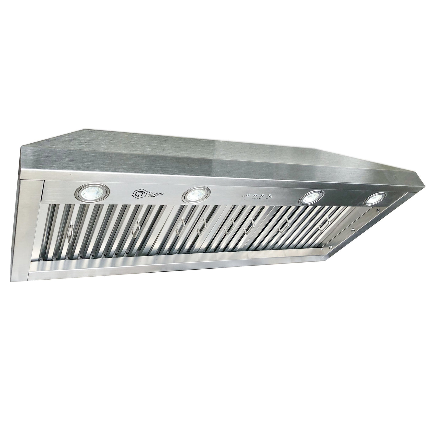 Angled Stainless Steel Custom Metal Range Hoods SH11-4TR-B ...