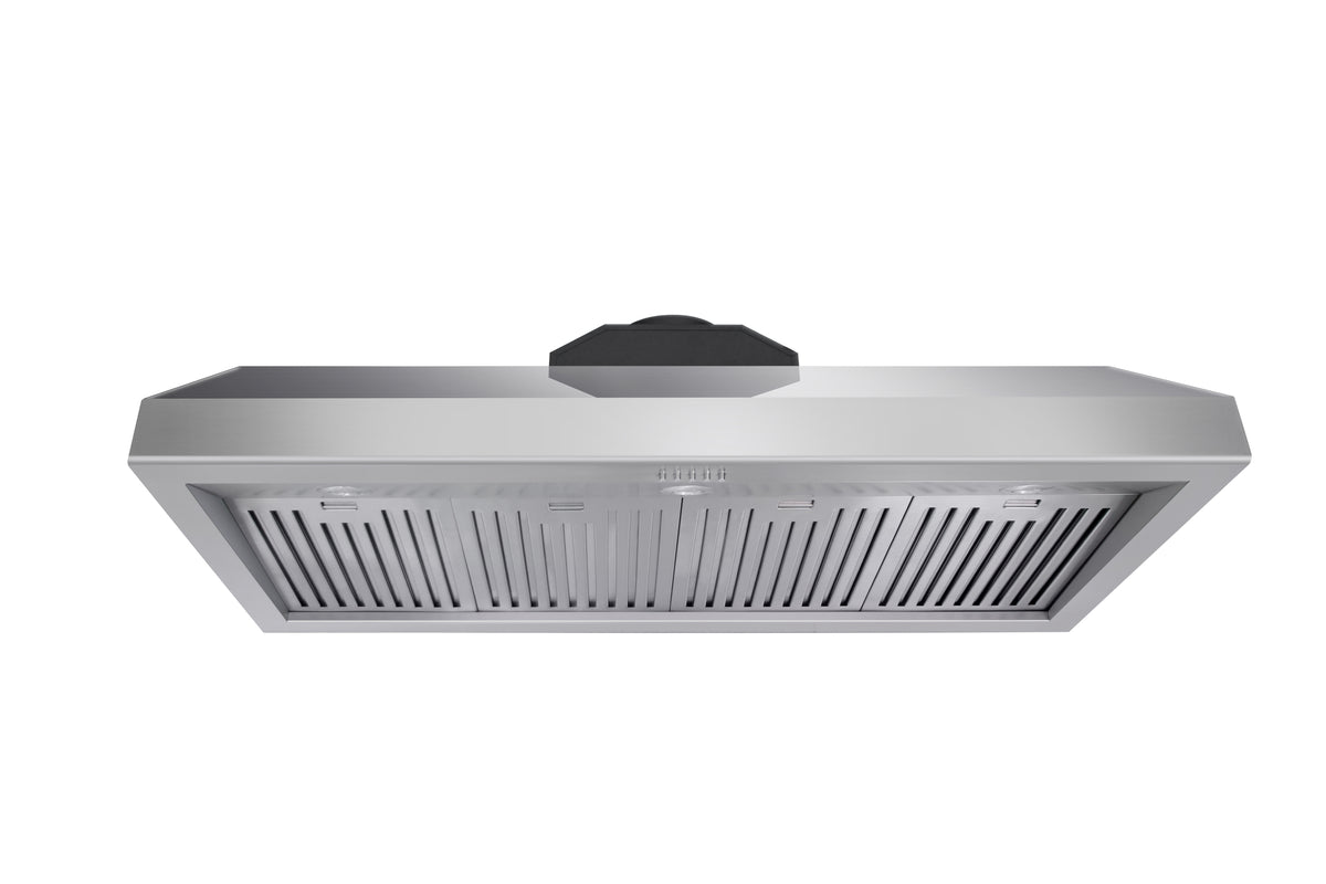 48 Inch Under Cabinet Range Hood 11 Inches Tall in Stainless Steel RHM ...