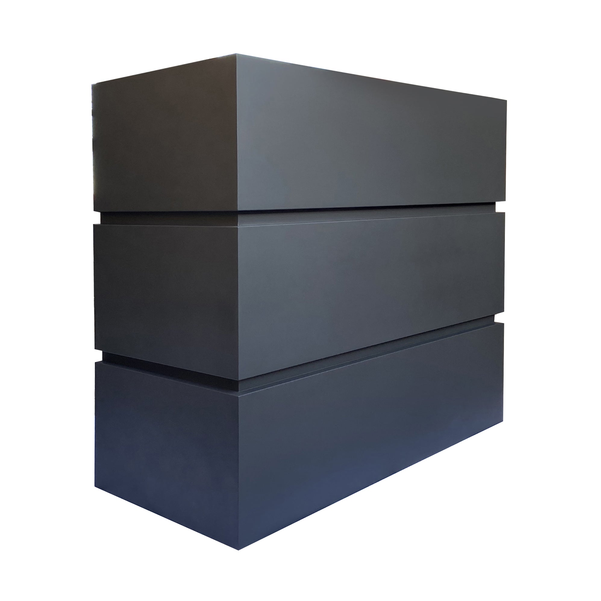 RHM Box Shaped Matte Black Custom Stainless Steel Oven Hood SH5-VH40 ...