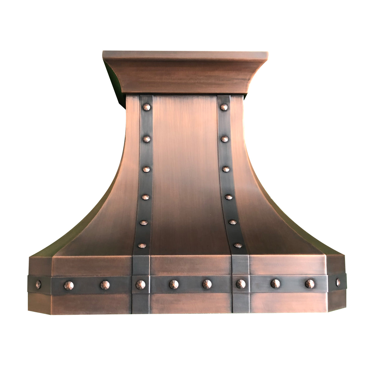 RHM Traditional Curved Copper Oven Hood CT-VH30TR-2 — Rangehoodmaster