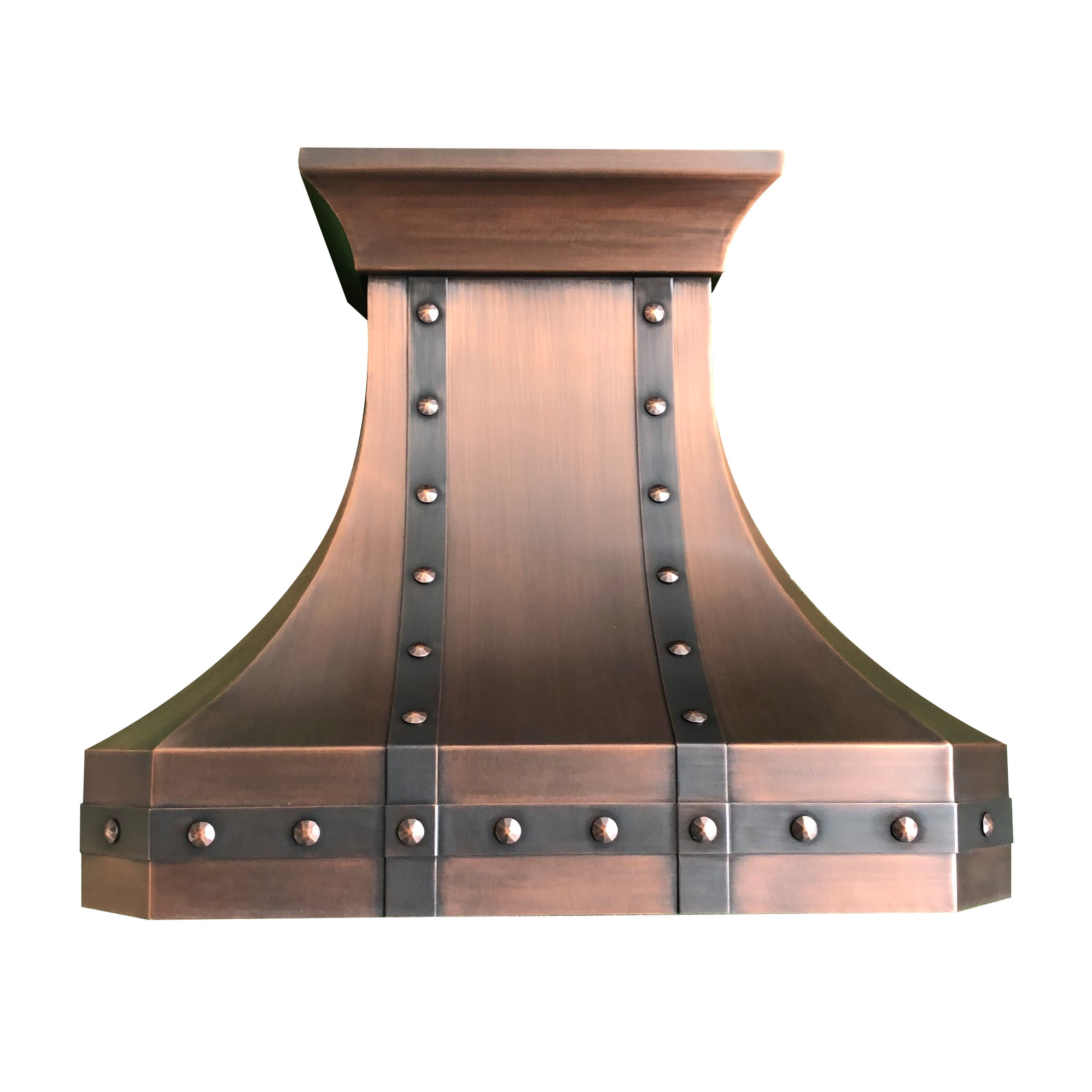 Curved Copper Range Hoods (Tuscan Style) — Rangehoodmaster