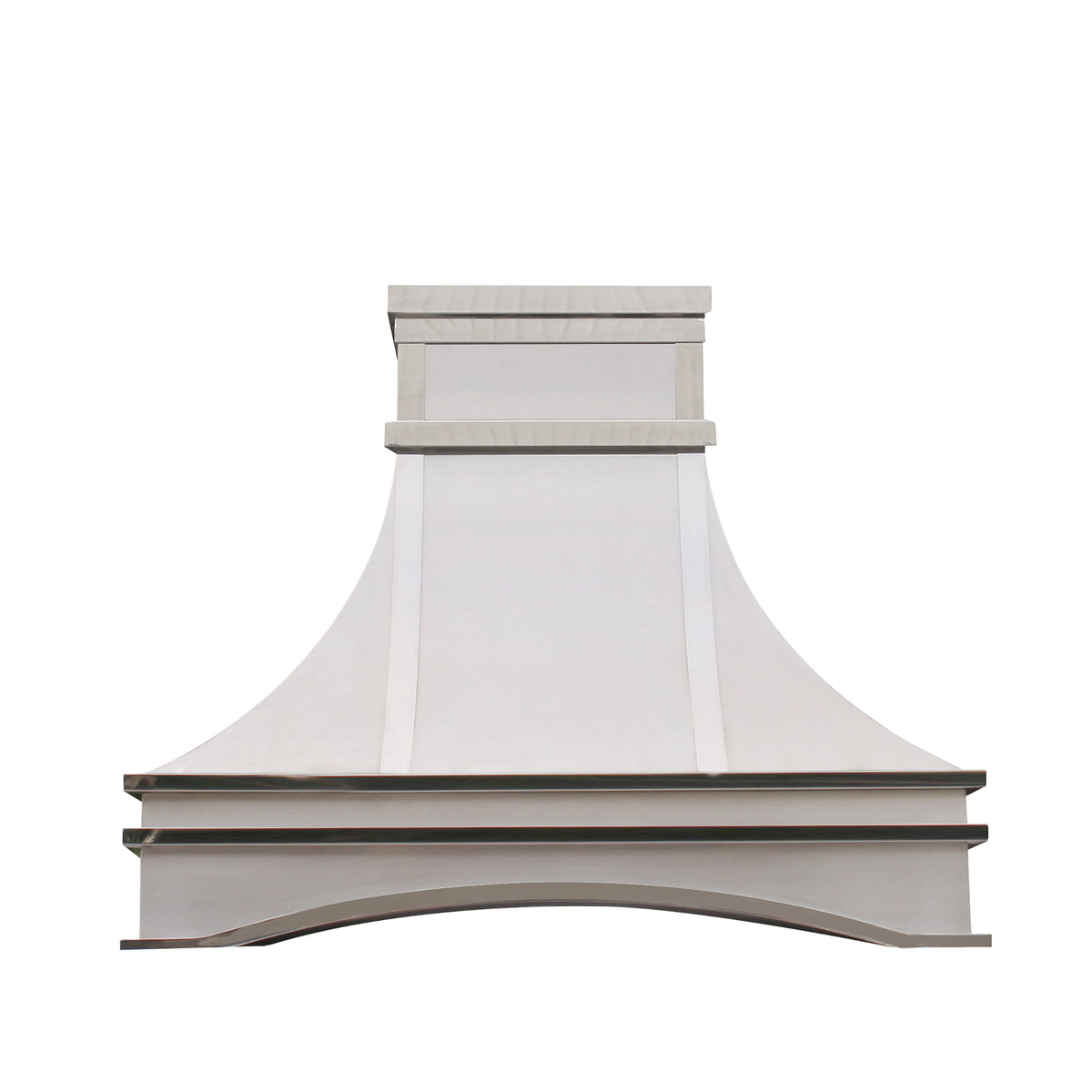 RHM Custom Stainless Steel Vent Hood with Arched Apron SH7-S ...