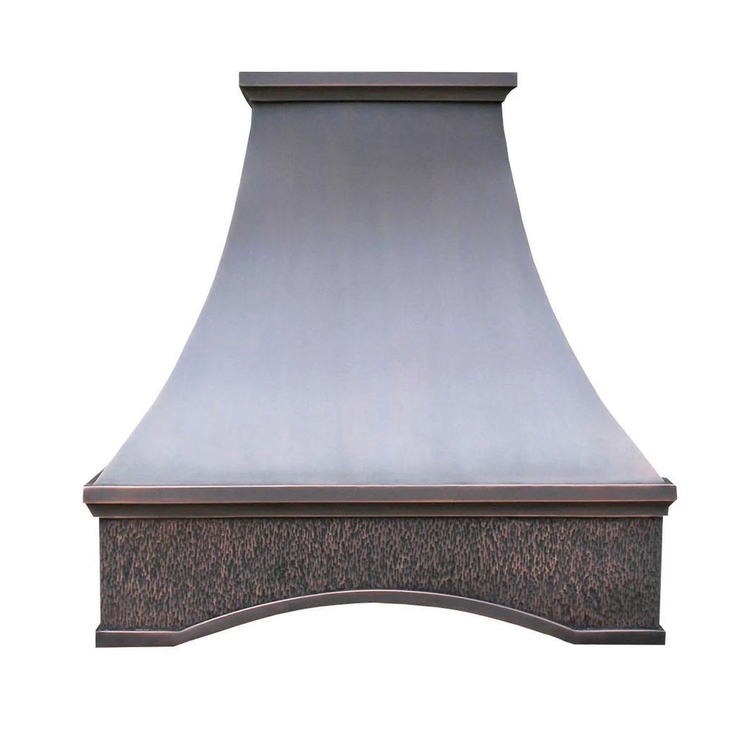 Copper Range Hoods with Arched Apron — Rangehoodmaster