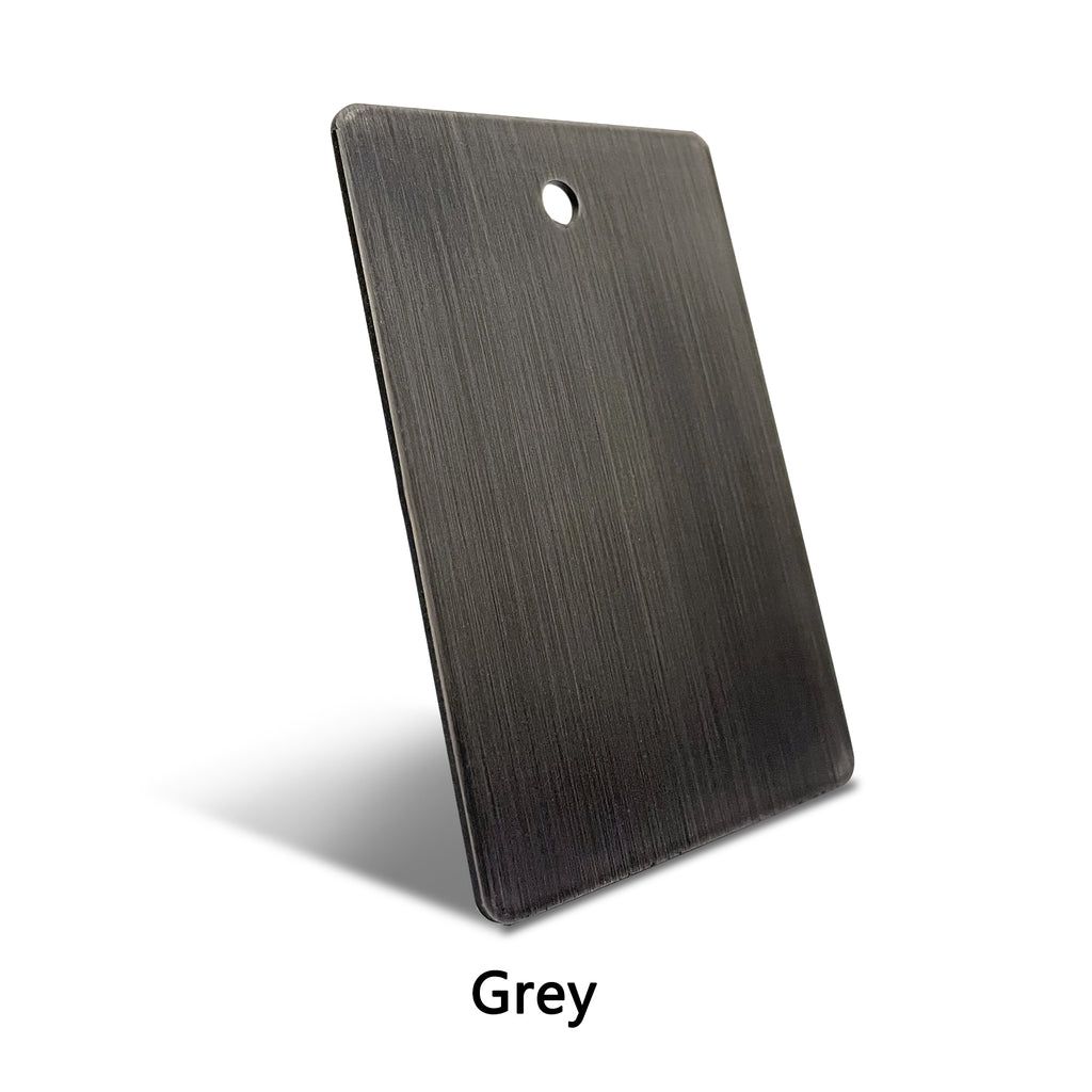 Stainless Steel Samples — Rangehoodmaster