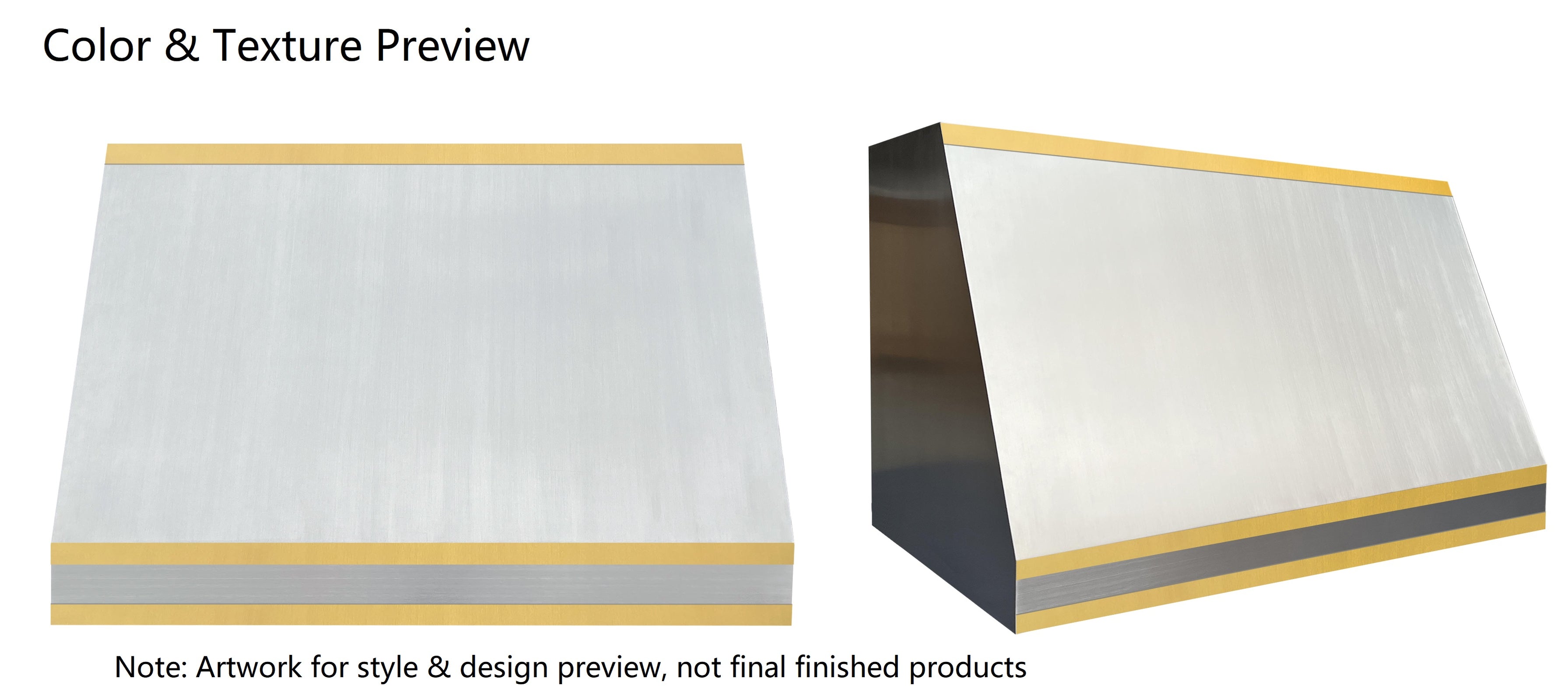 Custom Sloped Handcrafted Stainless Steel Custom Vent Hoods for Lisa ...