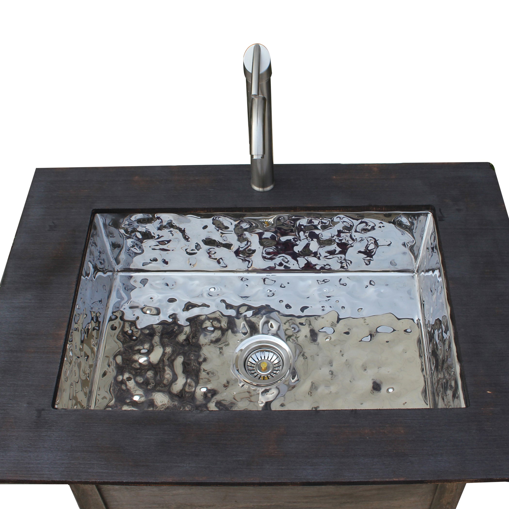 Hammered Water Ripple Shaped Undermount Stainless Steel Sinks ...