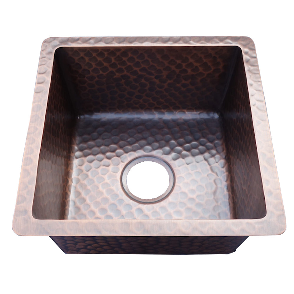 Anna° Custom Copper Bar Sink - Copper Tailor — Rangehoodmaster
