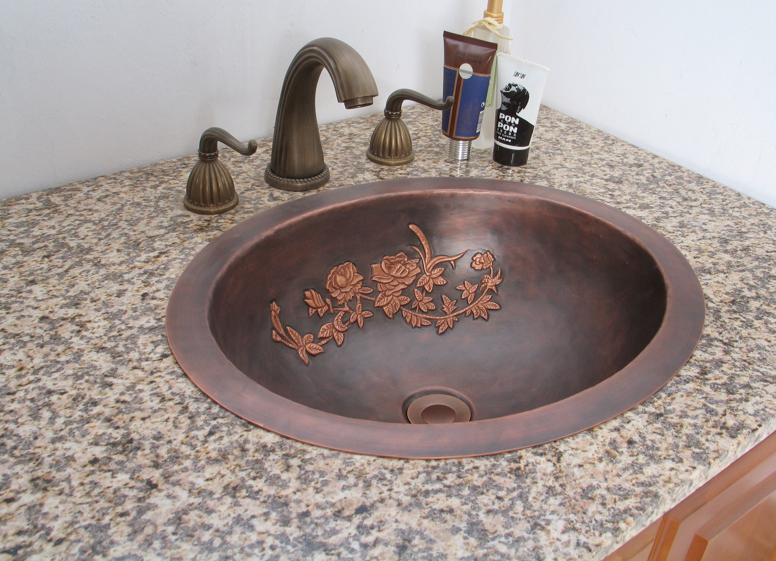 Emma° Custom Copper Bathroom Sink - Copper Tailor — Rangehoodmaster