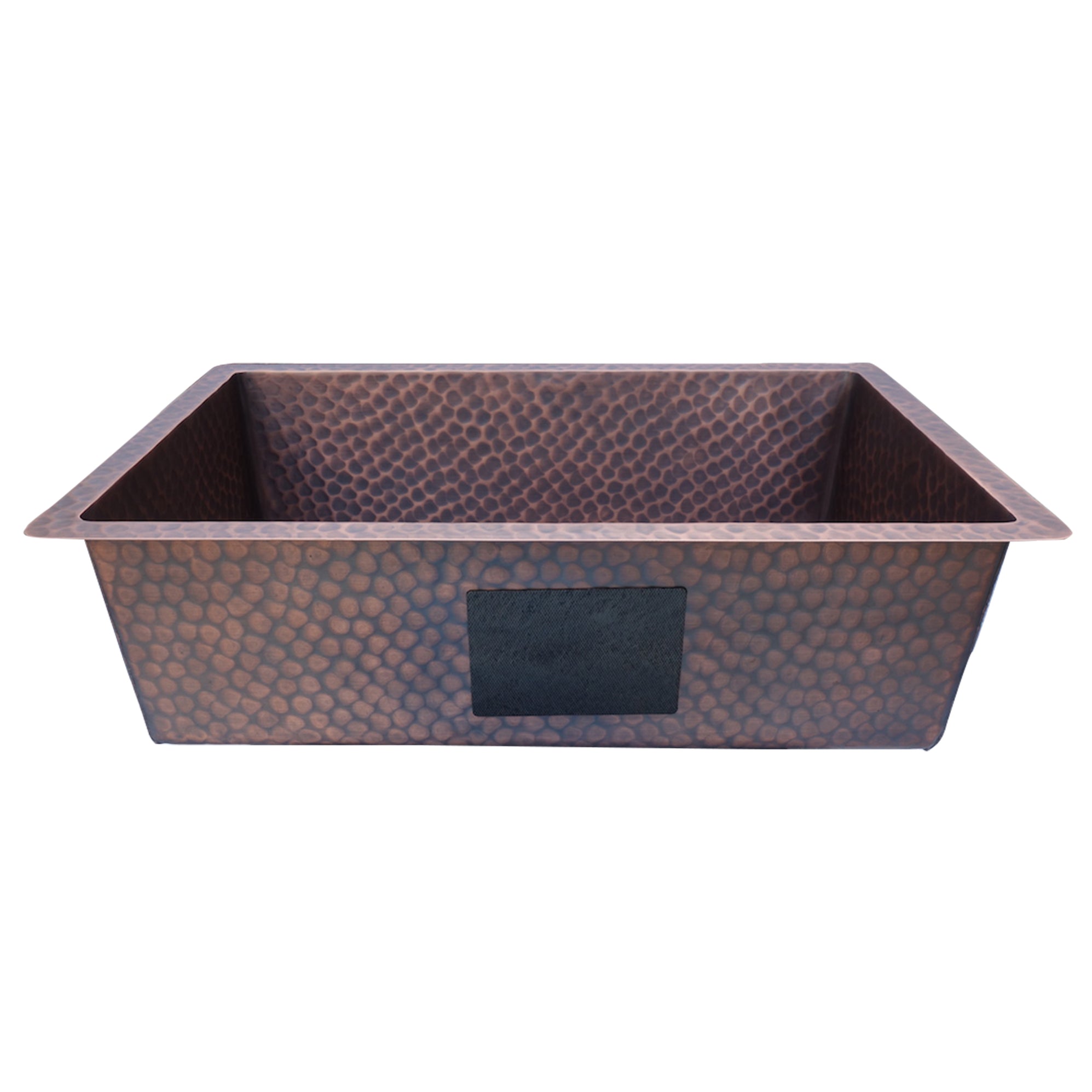 Single Bowl Copper Undermount Kitchen Sink - Copper Tailor ...
