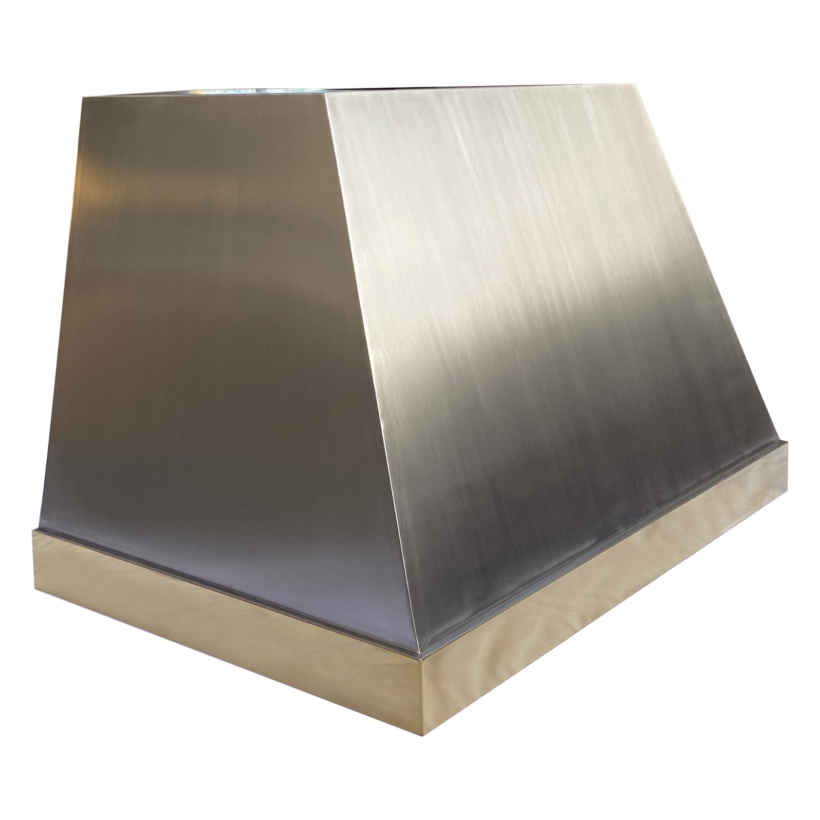 Angled Brushed Stainless Steel Custom Range Hood SH31-BT-SAH ...