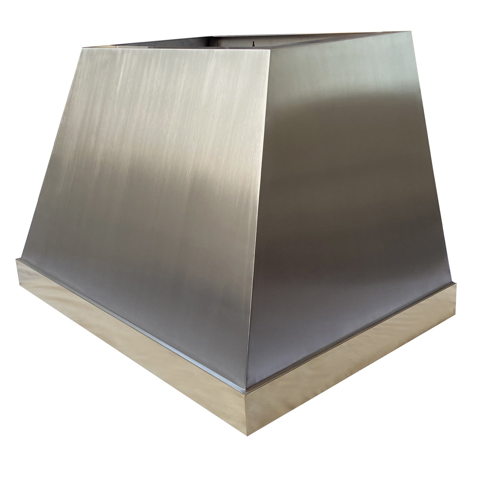 Angled Brushed Stainless Steel Custom Range Hood SH31-BT-SAH ...